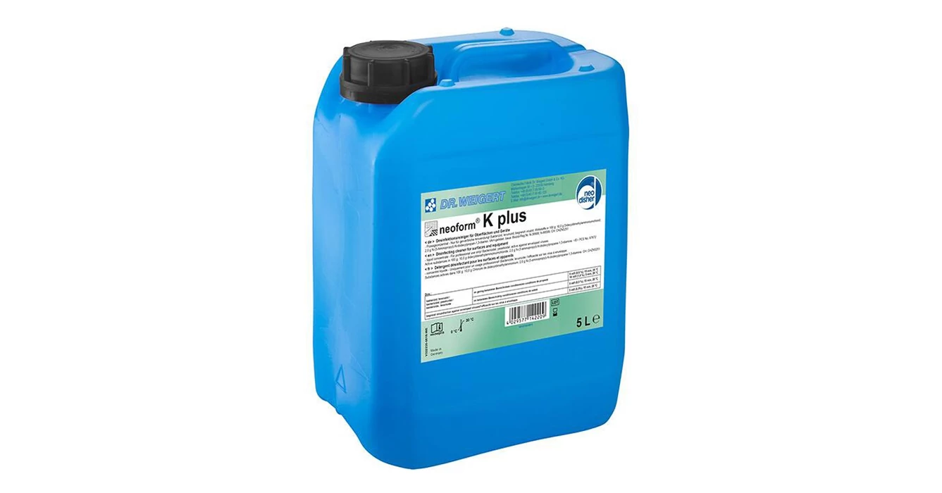 Fertőtlenítőszer 10 liter Neoform K Plus 17000+ termékünkből.