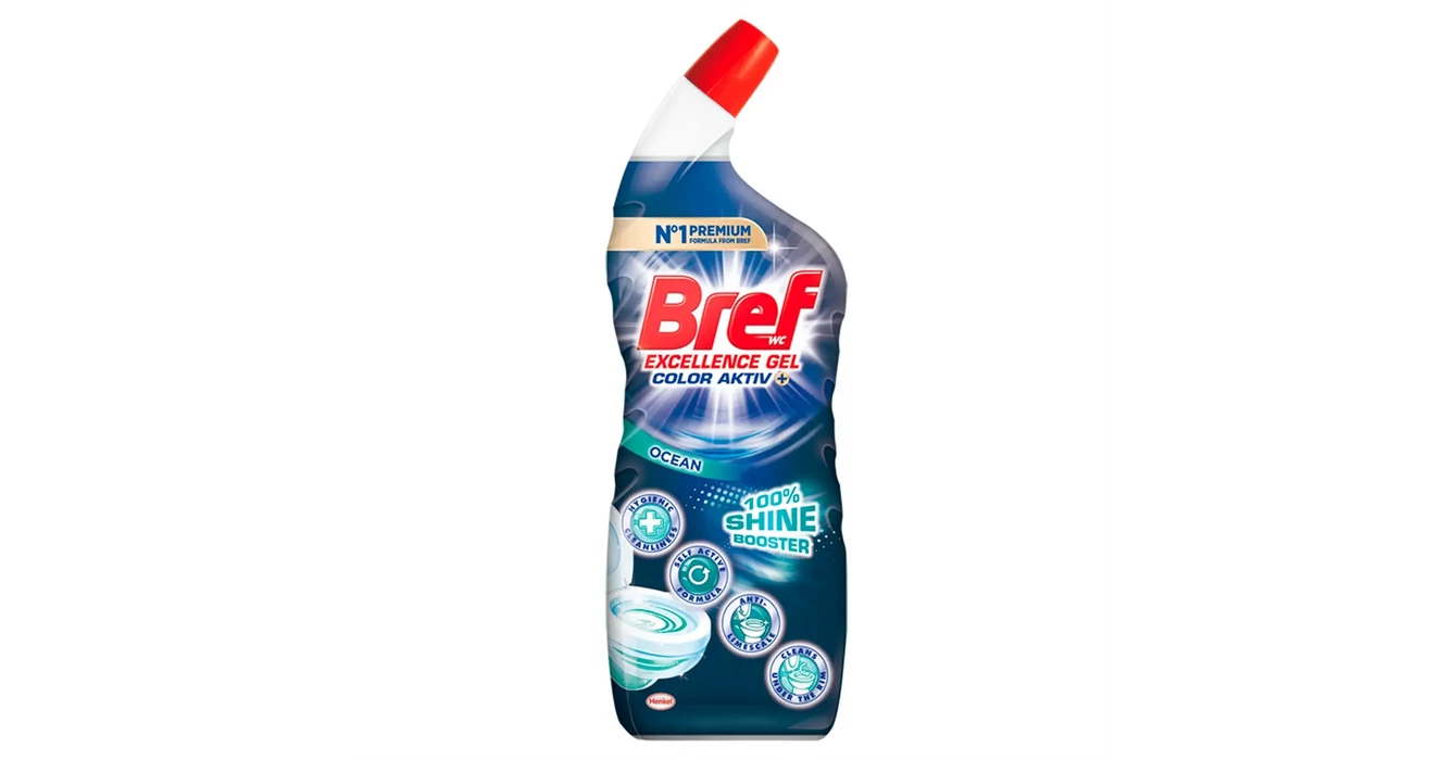 WC tisztító gél 700 ml Bref Power Aktiv Ocean 17000+ termékünkből.